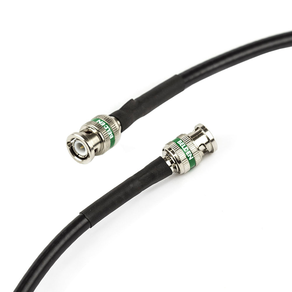 Cabo BNC SDI RG6 Digital 75 OHMS BELDEN - Cirilo Cabos